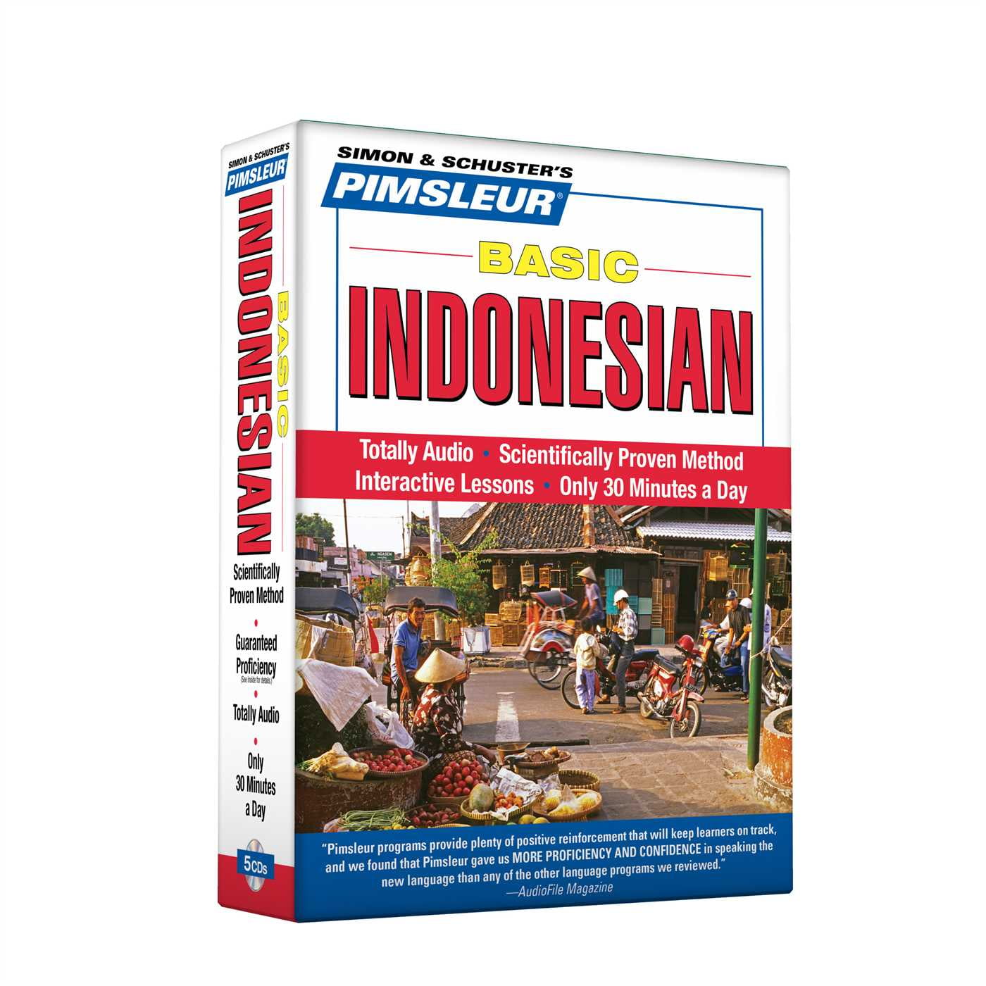 Basic: Pimsleur Indonesian Basic Course - Level 1 Lessons 1-10 CD : Learn to Speak and ...