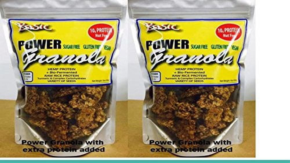 Basic Power, Gluten Free STF9 Granola, 10 Ounce - Walmart.com