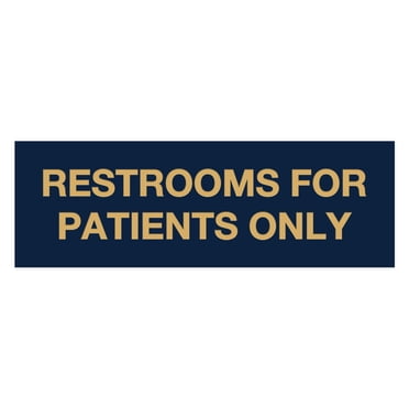 Unisex Restroom Sign, ADA-Compliant Bathroom Door Signs for Offices ...