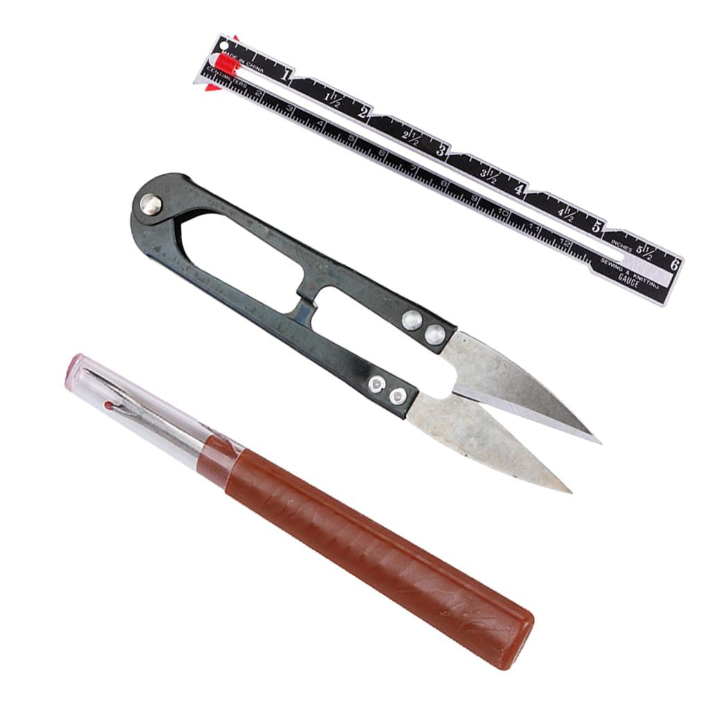 Basic Sewing Tools Sewing Thread Cutter & Seam Ripper & Sewing Gauge ...