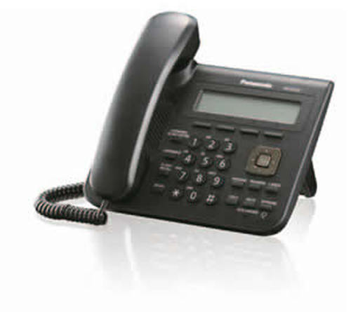 Panasonic KX-UT123-B - VoIP phone - 3-way call capability - SIP - 2 ...