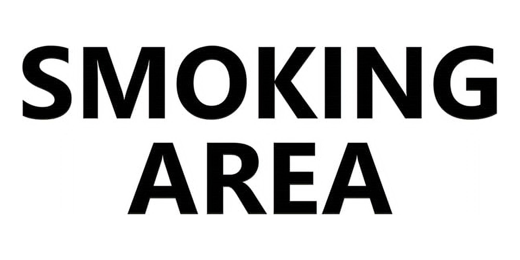 Basic Smoking Area (White) - Large - Walmart.com