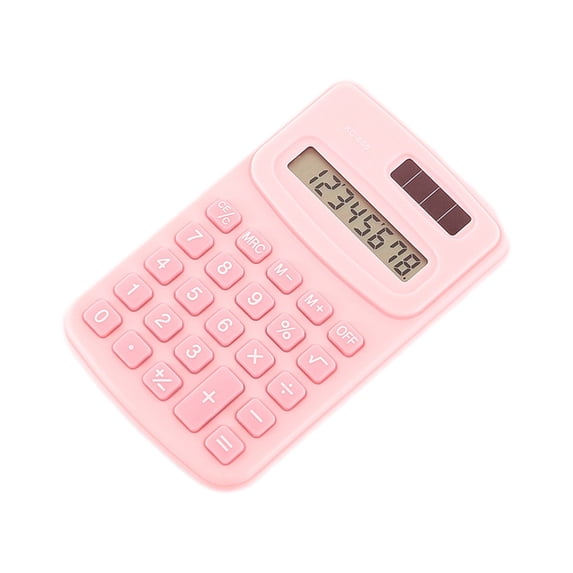 Basic Standard Calculators, Mini Portable Pocket Calculator with LCD ...