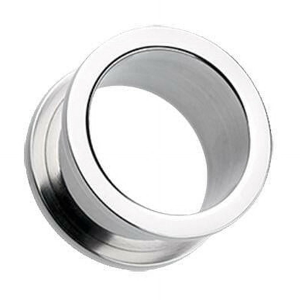Basic Steel Screw-Fit Ear Gauge Tunnel Plug Earrings - Walmart.com