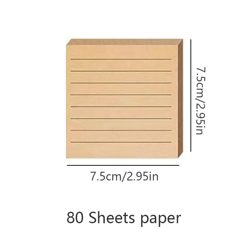 Basic Sticky Notes Stationery Notepad Post bookmark Sticky notes it ...