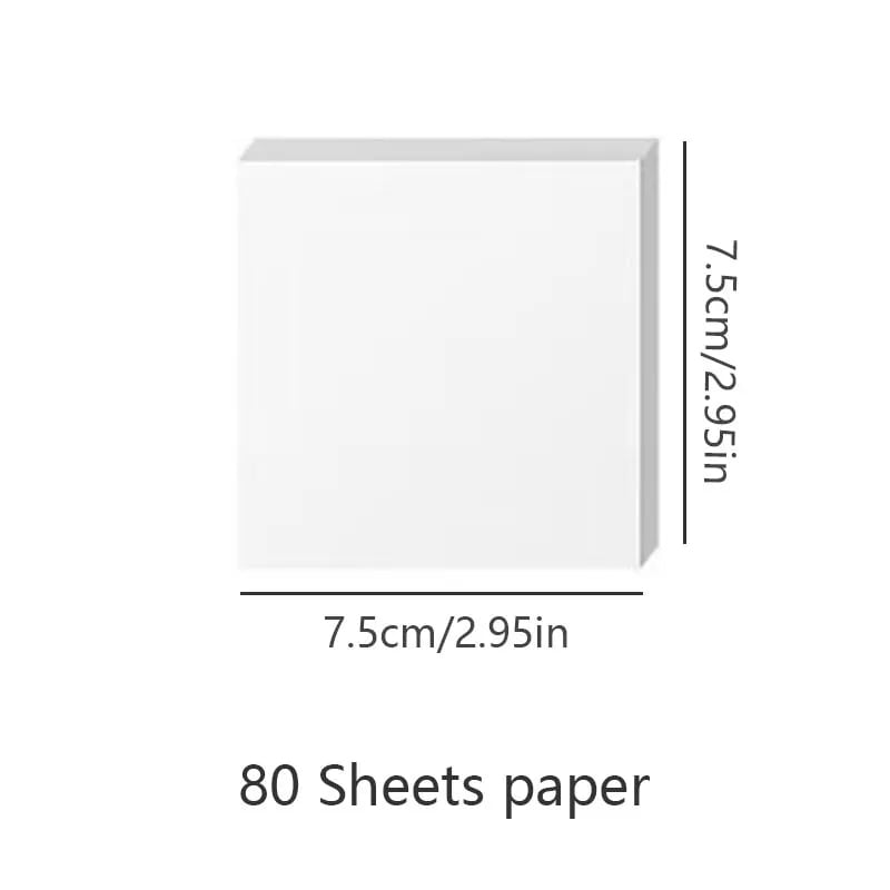 Basic Sticky Notes Stationery Notepad Post bookmark Sticky notes it ...