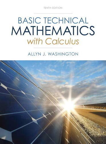 Pre-Owned Basic Technical Mathematics with Calculus: United States ...