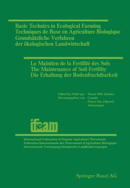 Basic Technics in Ecological Farming / Techniques de Base En ...