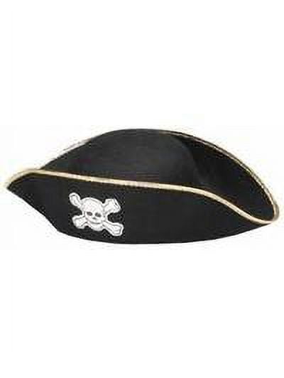 Basic Triangle Costume Pirate Hat - Walmart.com
