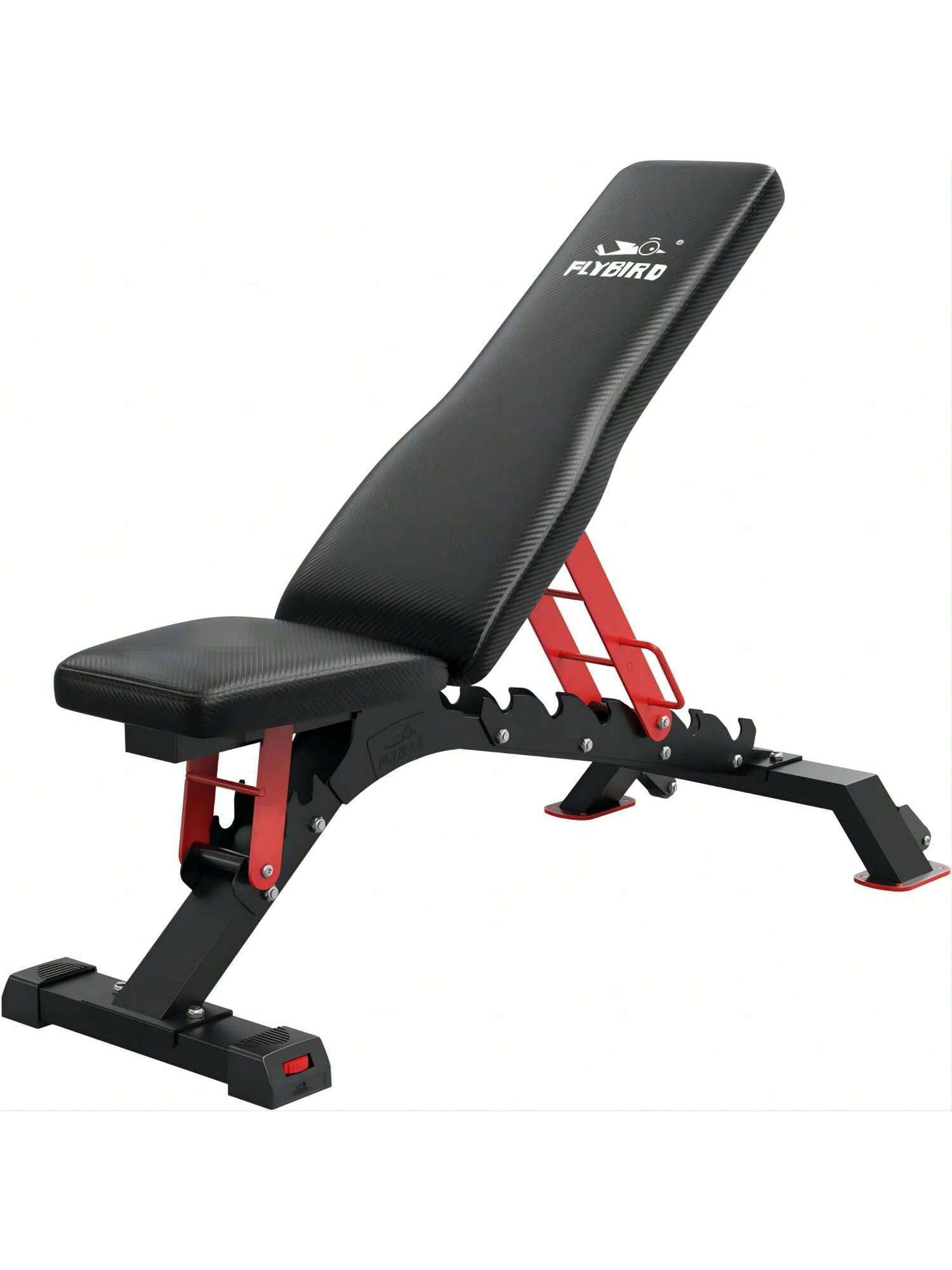 Basic Weight Bench For Home Gym, Adjustable Workout Bench With 8 ...