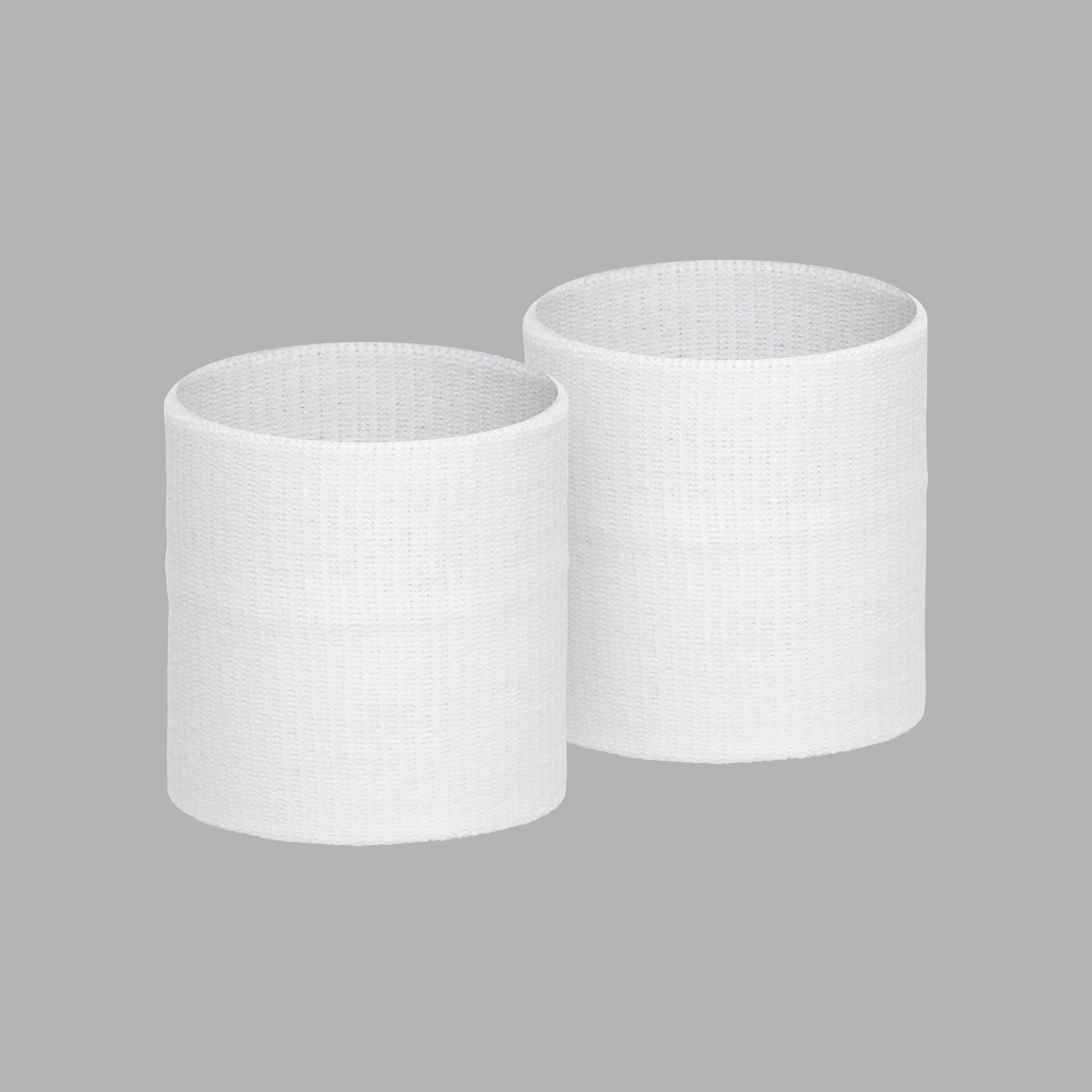 White Cotton Wristbands (Pair) - Walmart.com