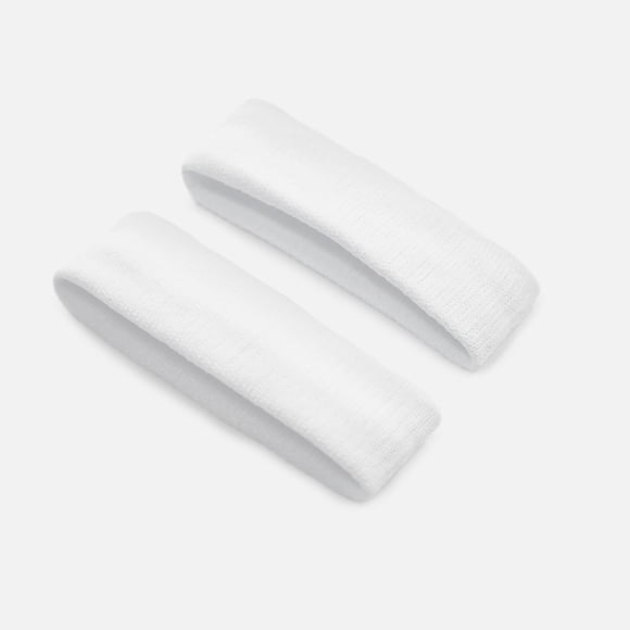 White Bicep Bands
