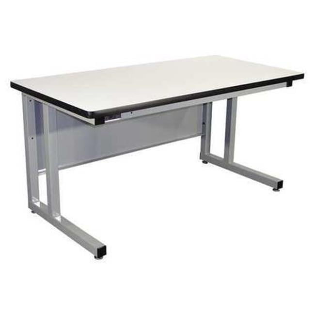 Basic Workstation Model Cantilever Heavy Duty Workbench, White ESD ...