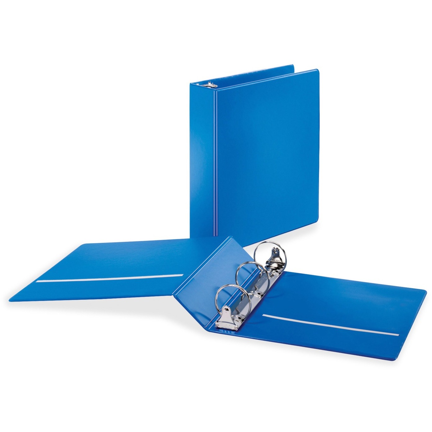 BasicSelect Non-locking Round Ring Binders - Walmart.com