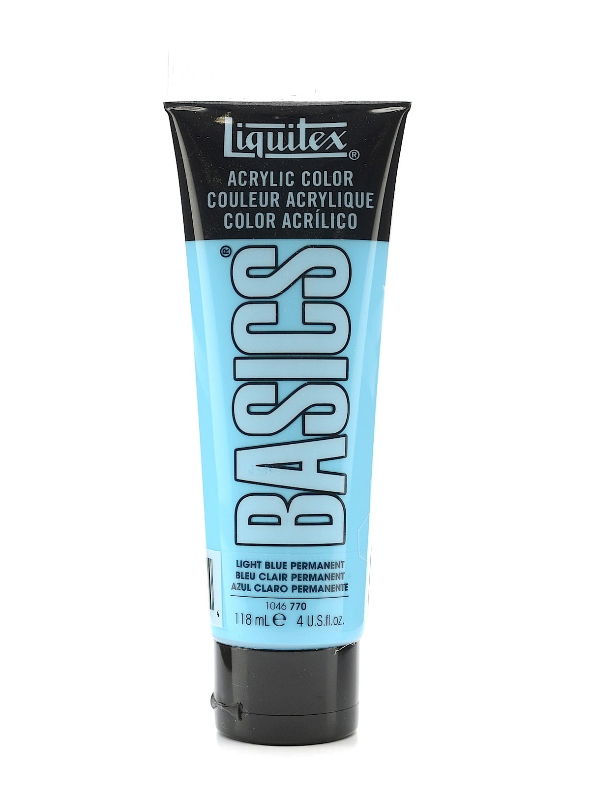 Basics Acrylics Colors light blue permanent, 4 oz., tube (pack of 3 ...
