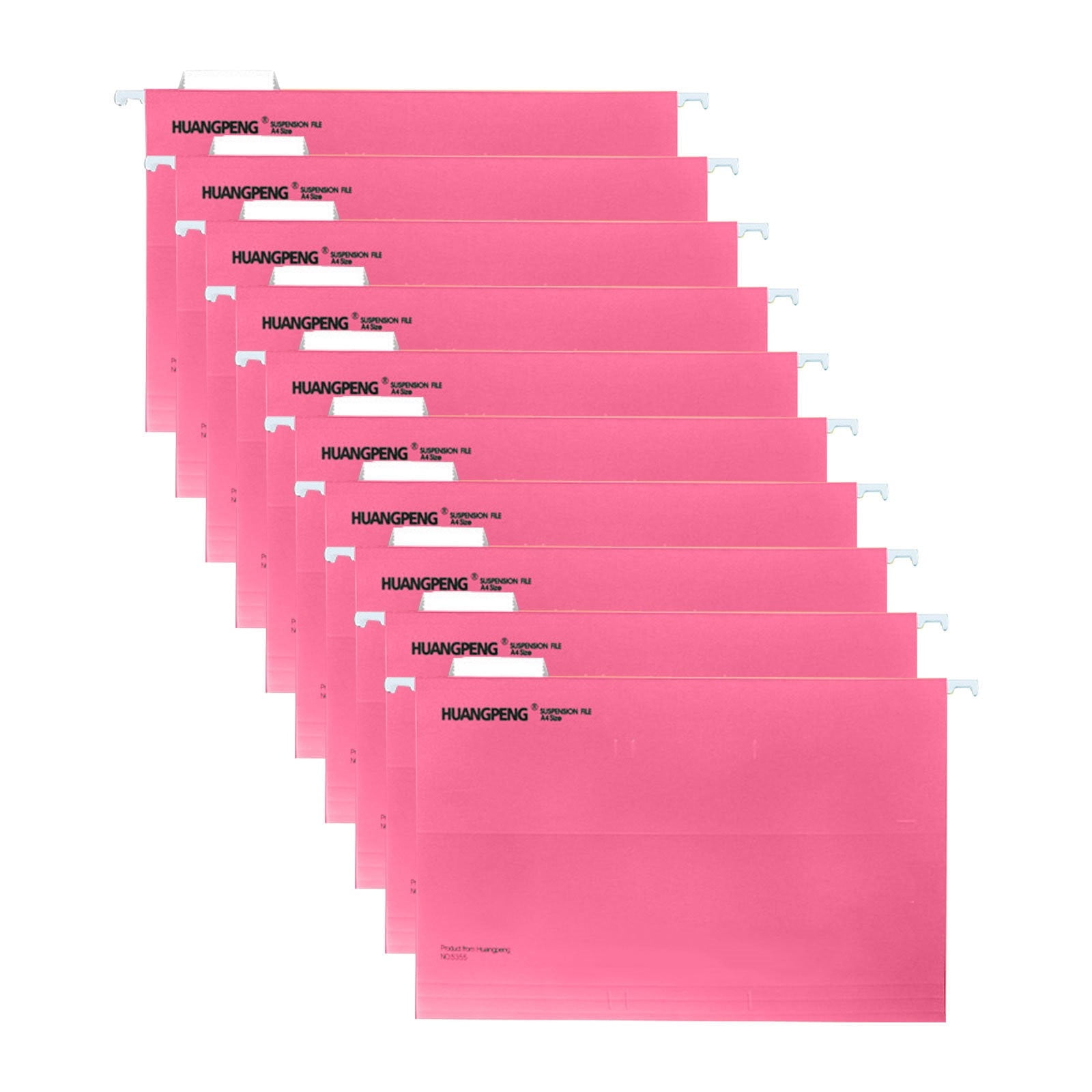 Basics Hanging File Folders Letter Size 10 Pack - Walmart.com