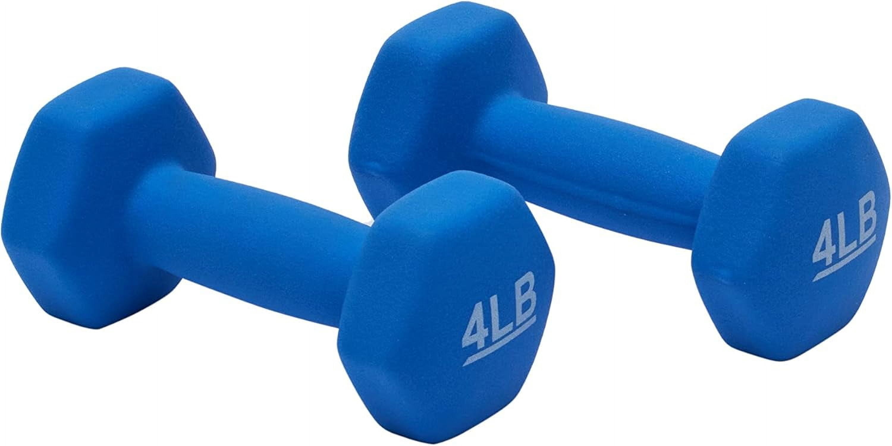 Basics Neoprene Dumbbell Hand Weights for Exercise and Muscle Toning - Walmart.com