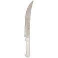 Basics P94826 10" White Cimeter Steak Knife with Polypropylene Handle ...