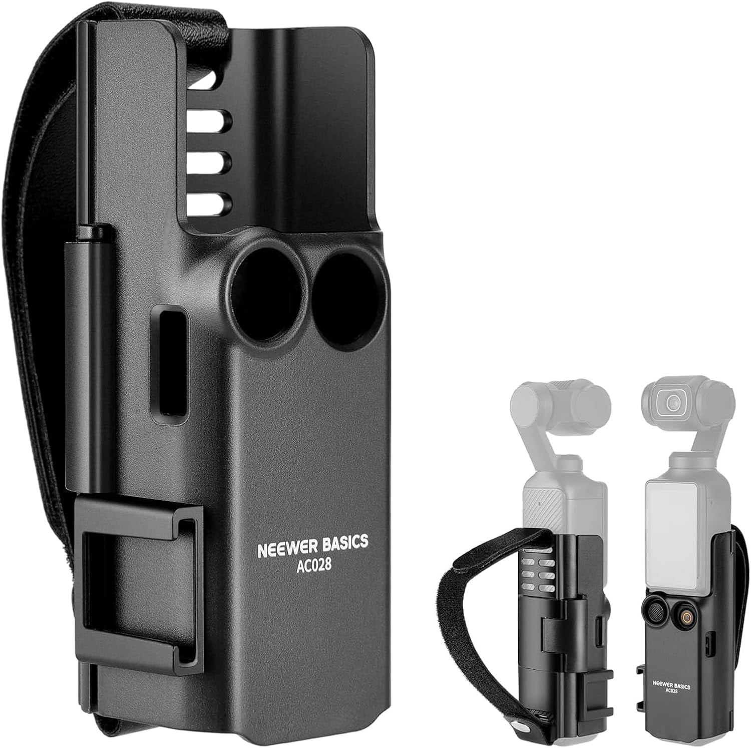 Basics Protective Case with Hand Strap, Compatible Osmo Pocket 3, 3 ...