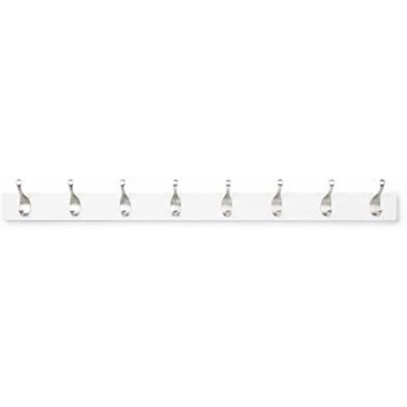 Basics Wall Mounted Modern Coat Rack for Entryway and Bedroom with ...