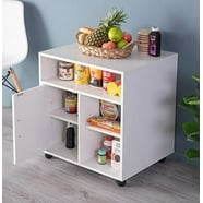 Scranton & Co Deluxe Machine Stand with Doors in Gray - Walmart.com