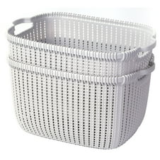 Plastic Weave Baskets