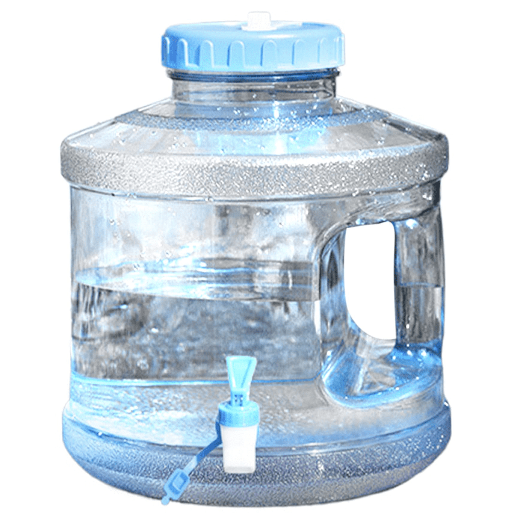 Basiess Portable Water Container with Spigot, Camping Water Jug for ...