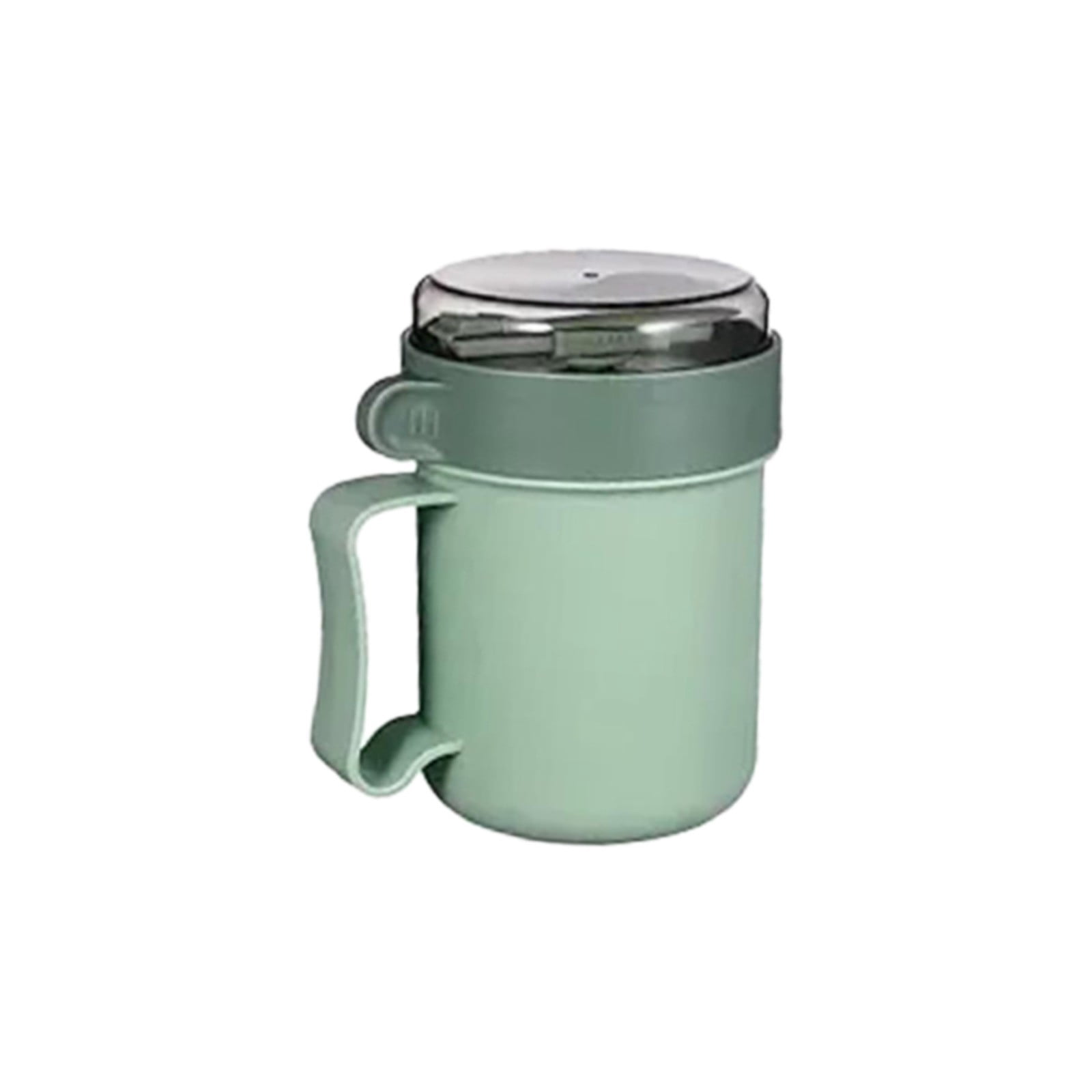Basiess Soup Bowls, Portable Breakfast Cup Container for Porridge, Leak ...
