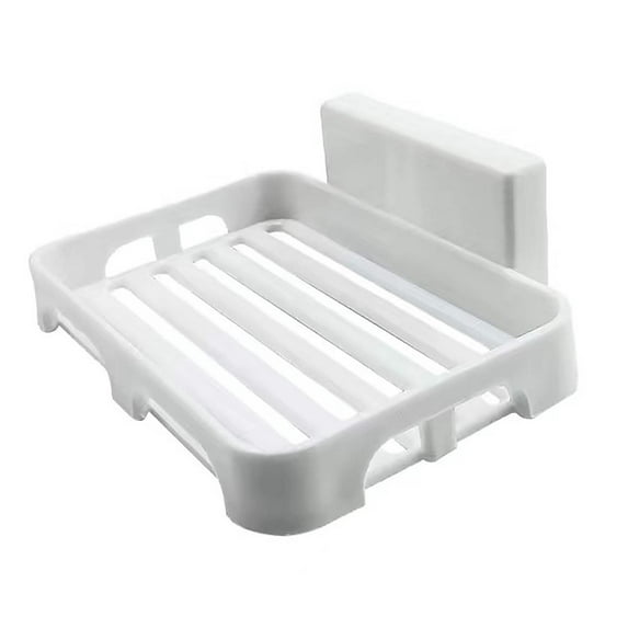 Basiess Suction Cup Soap Dish Holder for Shower, Bathroom Wall Mount ...