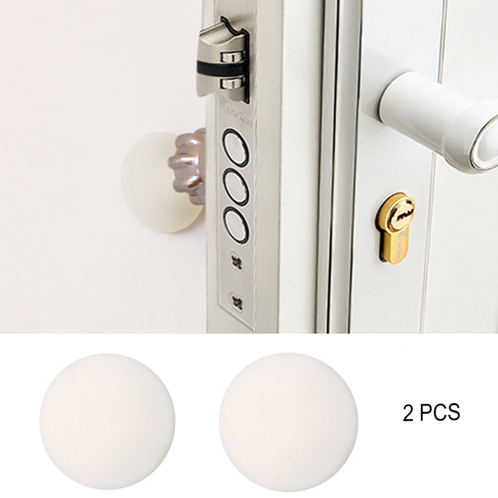 Basiess Wall Protection Bumpers - Gel Rubber Door Guards for Apartment ...