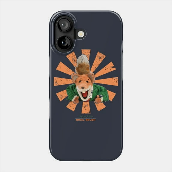 Basil Brush Retro Japanese Kids Show Phone Case for Apple iPhone 11-17 ...