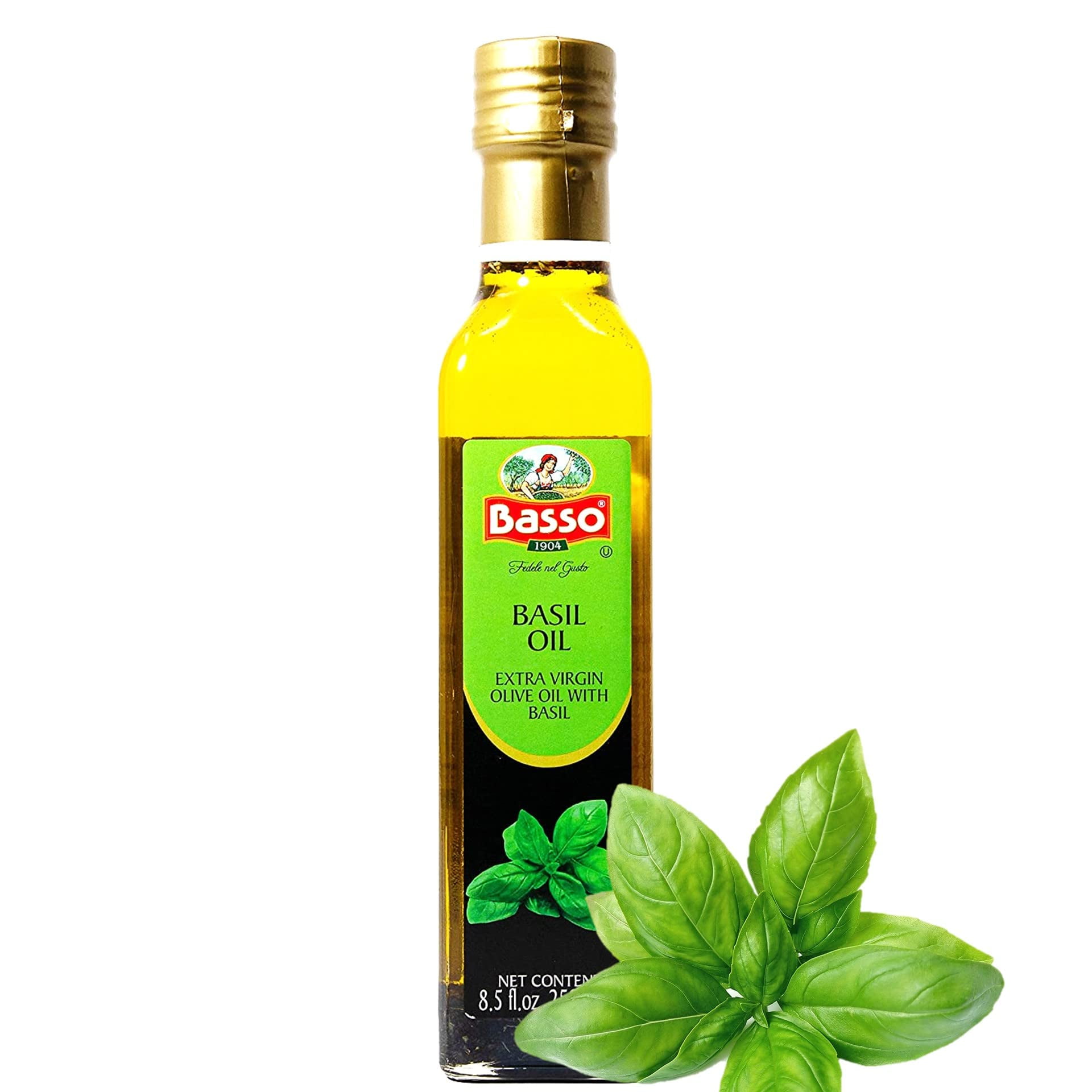Basil Extra Virgin Olive BDF32 Oil for Dipping and Tasting 8.5 Fl Oz (250 ml) - Walmart.com