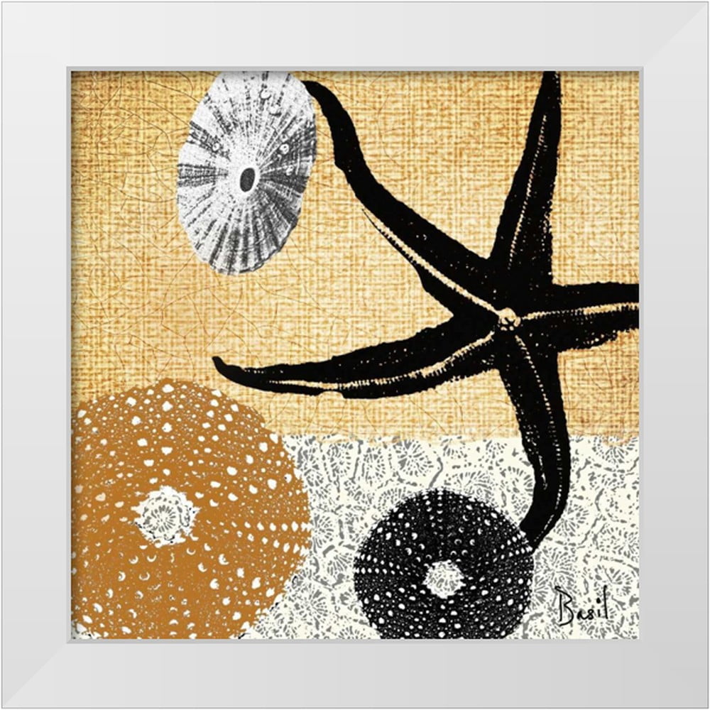 Basil, Jason 12x12 White Modern Wood Framed Museum Art Print Titled ...