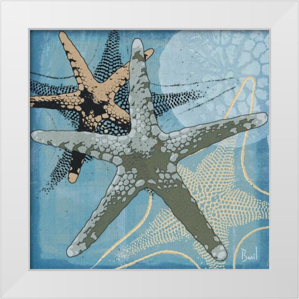 Basil, Jason 20x20 White Modern Wood Framed Museum Art Print Titled ...