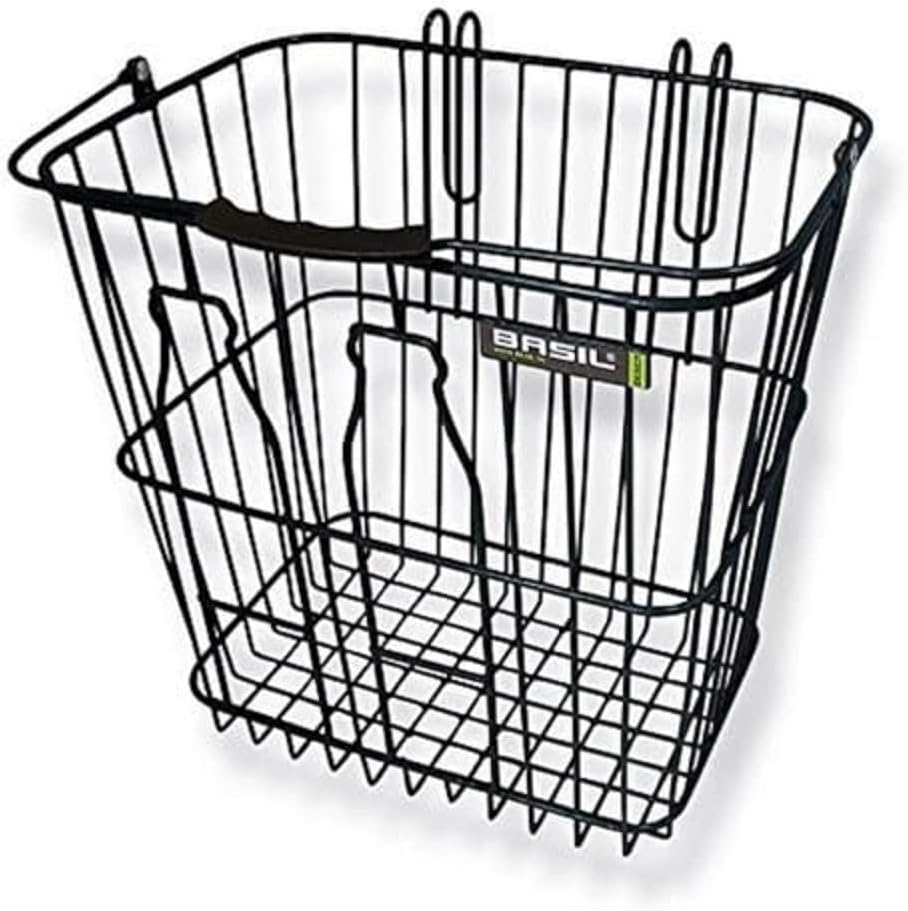 Basil Rear Milkbottle Bike Basket w/Nylon Grip Handle - Walmart.com