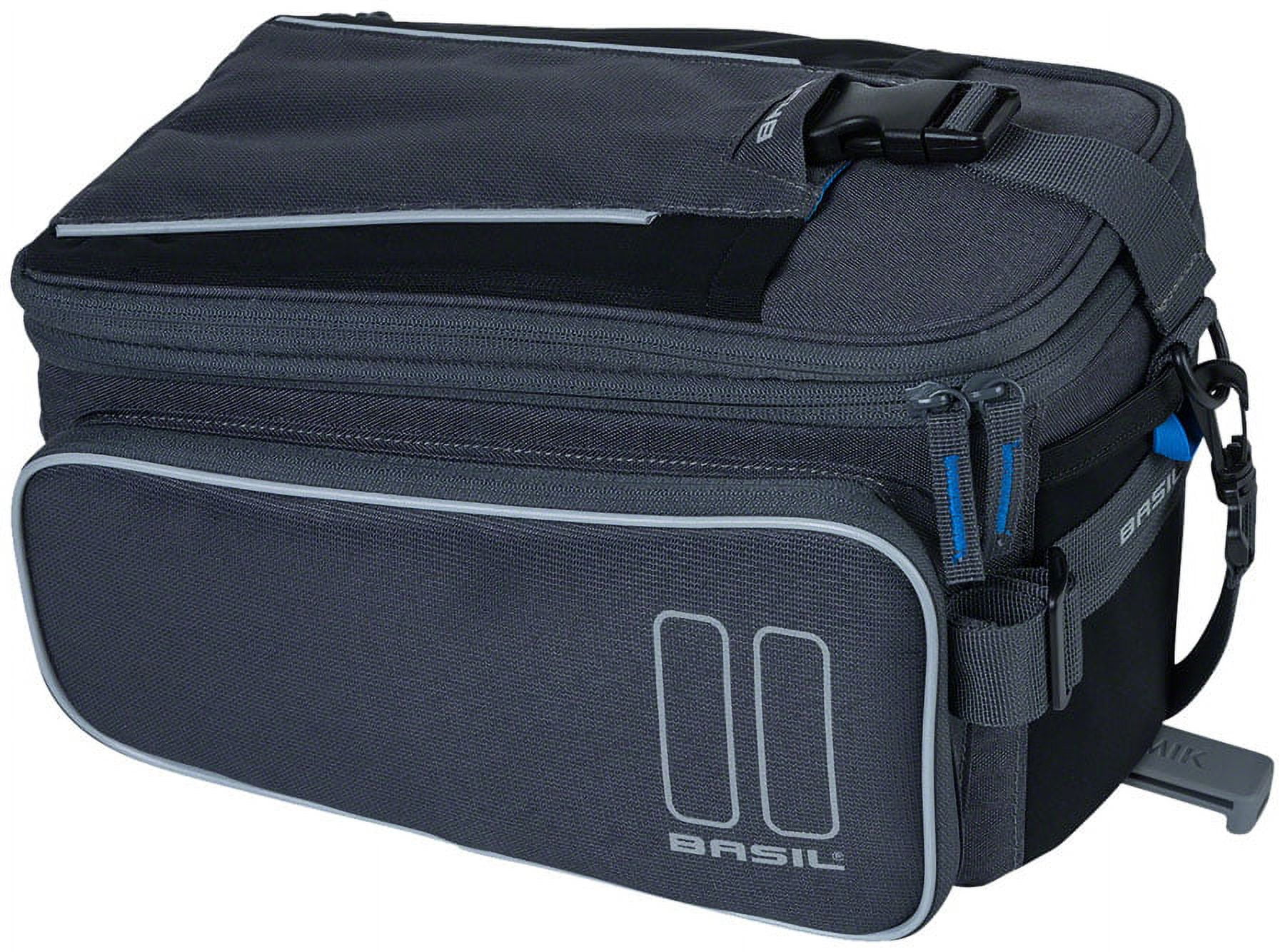 Basil Sport Design Trunk Bag - 7-15L MIK Mount Graphite - Walmart.com