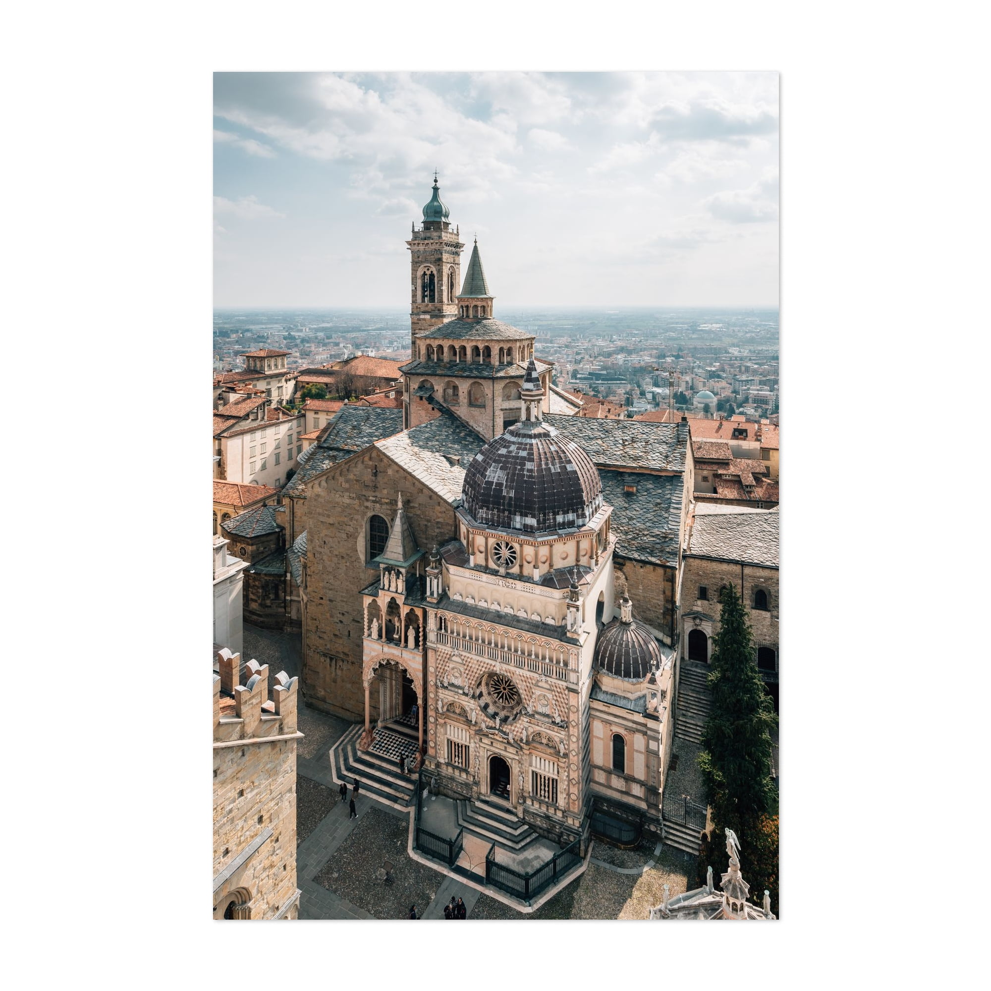 Basilica of Santa Maria Maggiore 01 - Bergamo Lombardy Italy ...