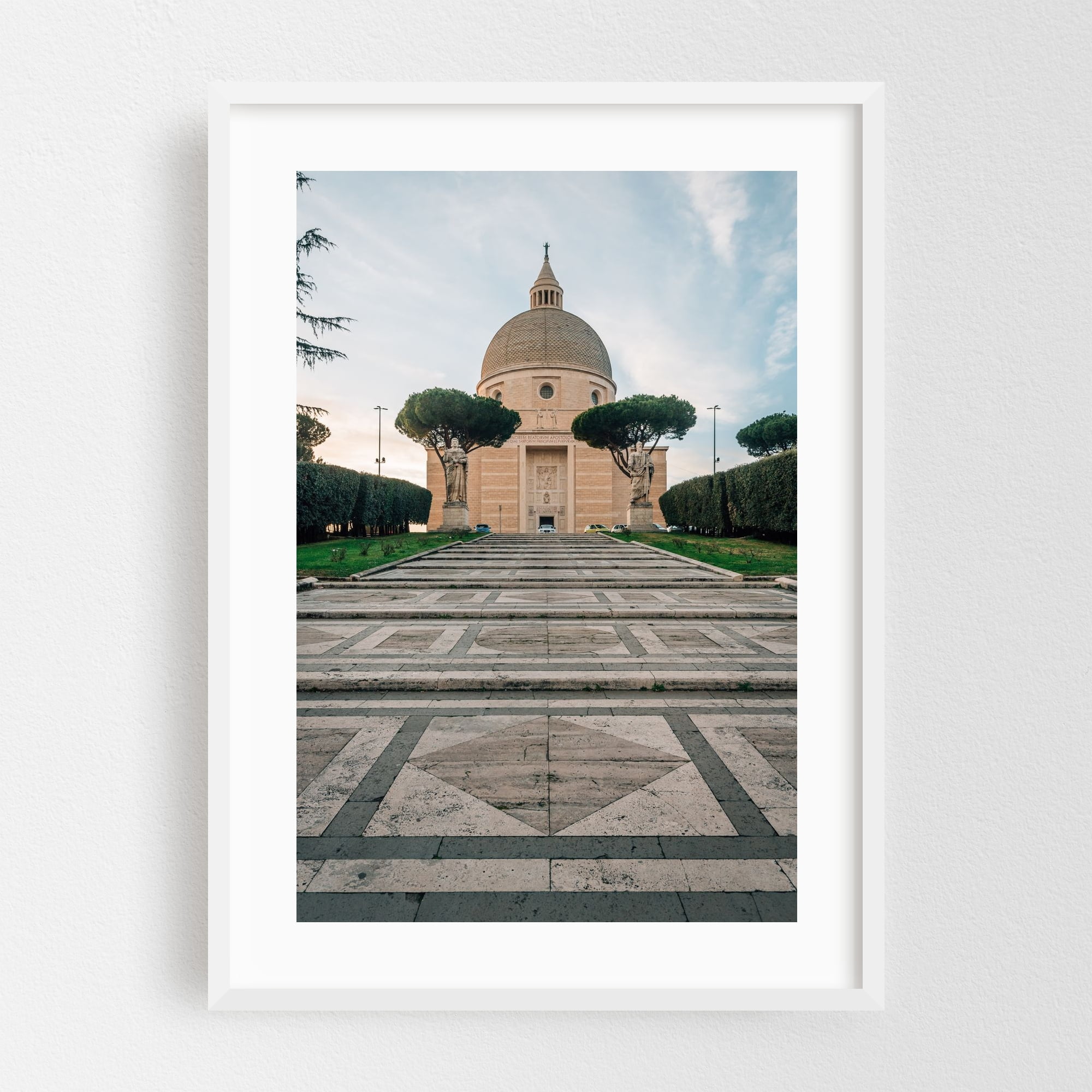 Basilica dei Santi Pietro e Paolo - Rome Lazio Italy Photography White ...