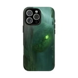 Basilisk Mythical Green Snake Fantasy Creature Design Phone Case with ...