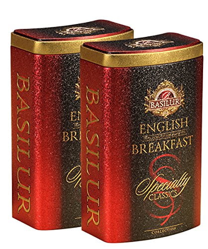 Basilur, Original English Breakfast, DHF10 Ceylon Black Loose Leaf Tea ...