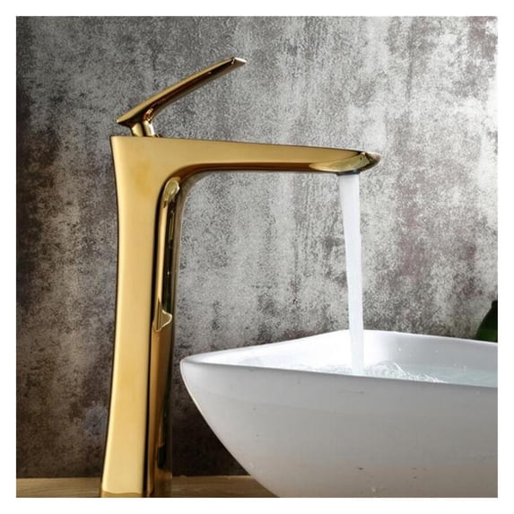 Basin Faucet Bath Water Basin Mixer Tap Bathroom Faucet Hot Cold Black ...