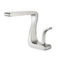 Basin Faucet Bathroom Curved Water Tap Sink Faucets Single Handle Mixer ...