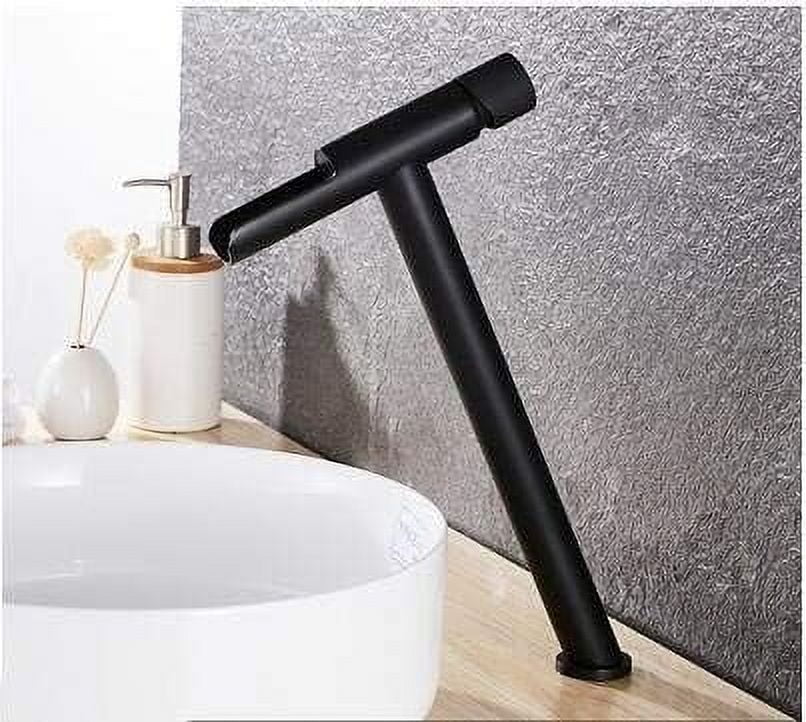Basin Faucet Bathroom Single Lever hot and Cold Brass Water Mixer Tap ...