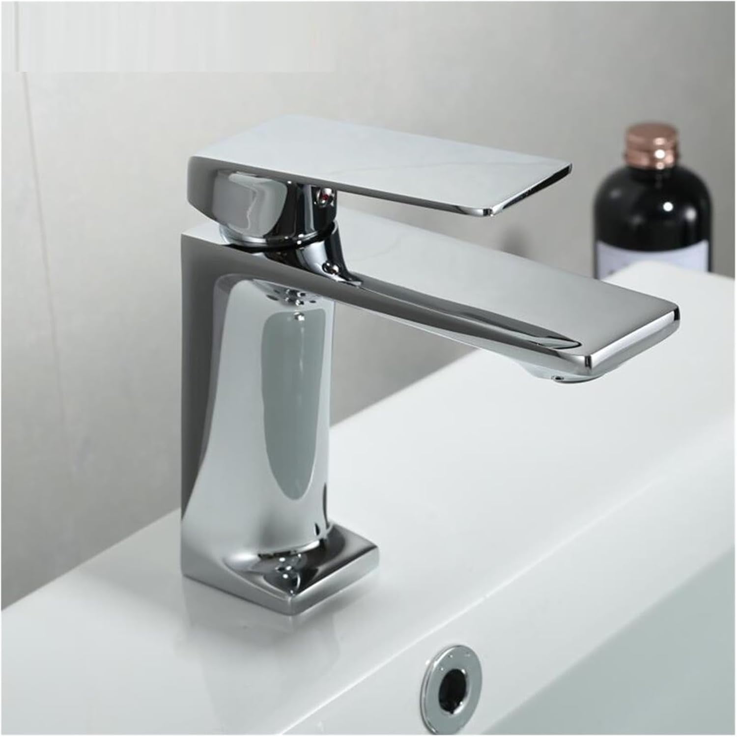 Basin Faucet Bathroom Sink Faucet Single Handle Hole Chrome Faucet ...