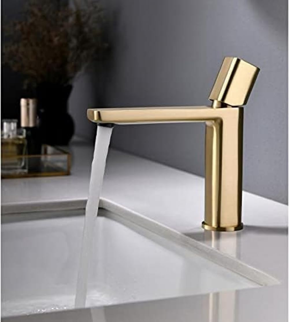 Basin Faucet Bathroom Sink Mixer Tap Brush Gold Chrome Black Red ...