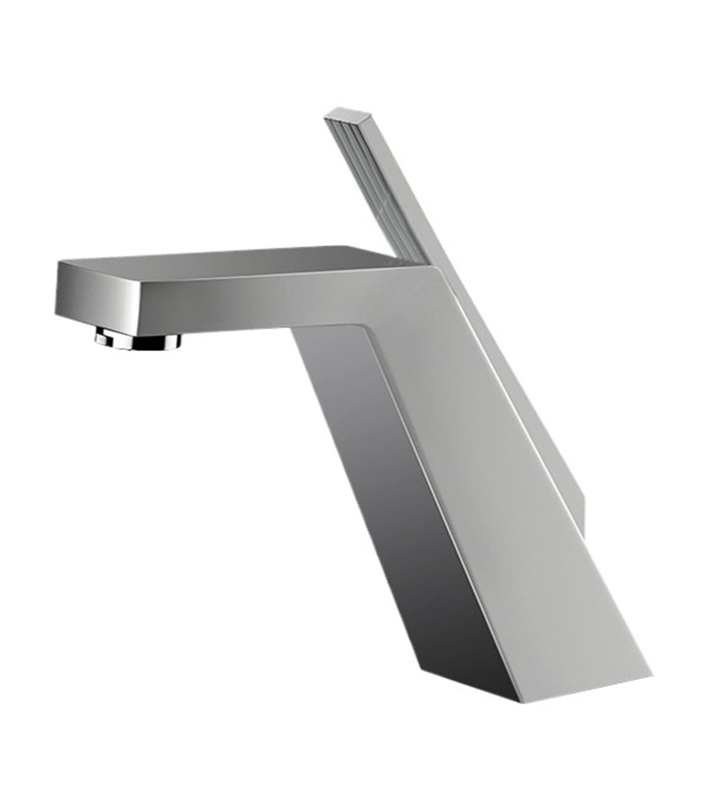 Basin Faucet Black/Chrome Face Single Handle Deck Mounted Sink Taps ...