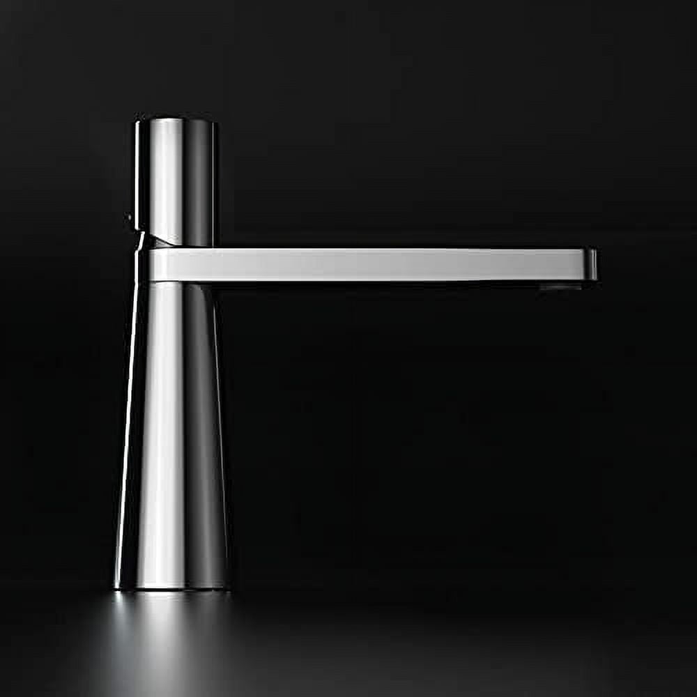 Basin Faucet Black Solid Brass Sink Mixer Tap Hot and Cold Unique ...