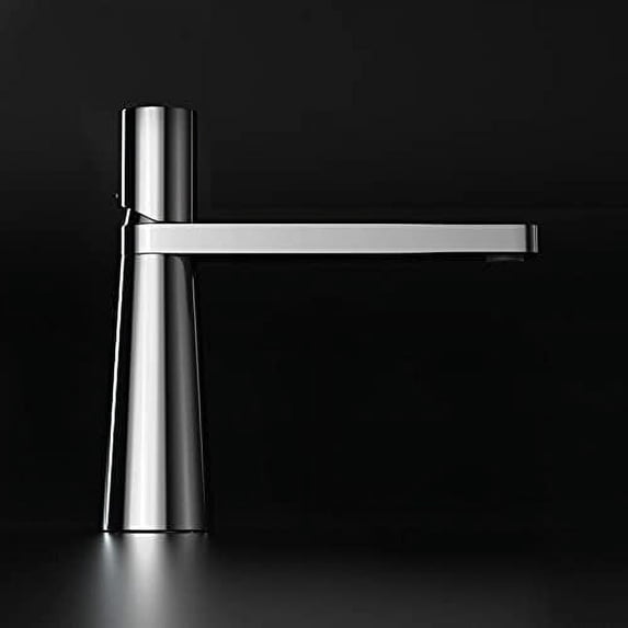 Basin Faucet Black Solid Brass Sink Mixer Tap Hot and Cold Unique ...