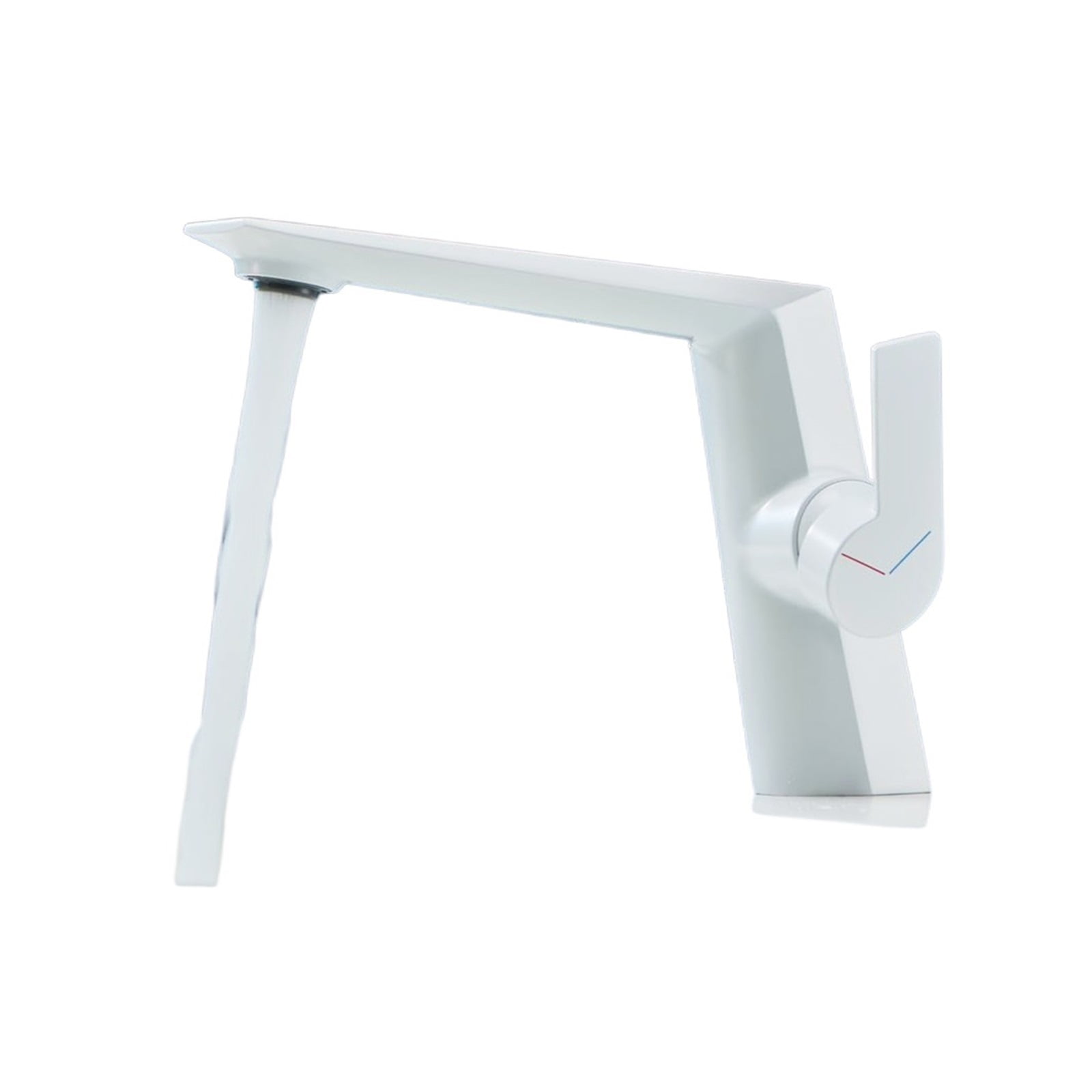 Basin Faucet Chrome Bathroom Sink Faucet, Single Handle Hole Faucet ...