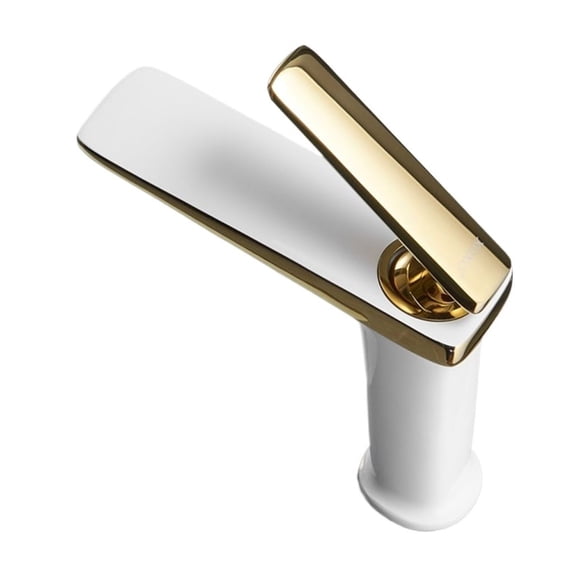 Basin Faucet Modern Bathroom Mixer Tap Brushed Gold Wash basin Faucet ...